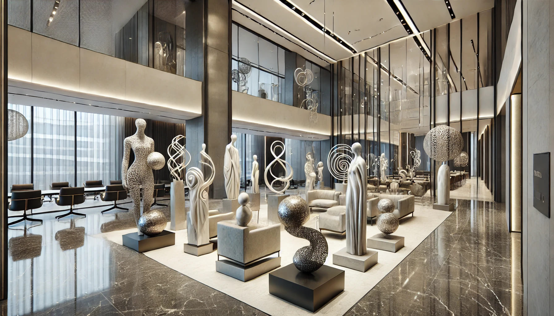 How to Choose the Perfect Sculpture for Your Hotel Lobby
